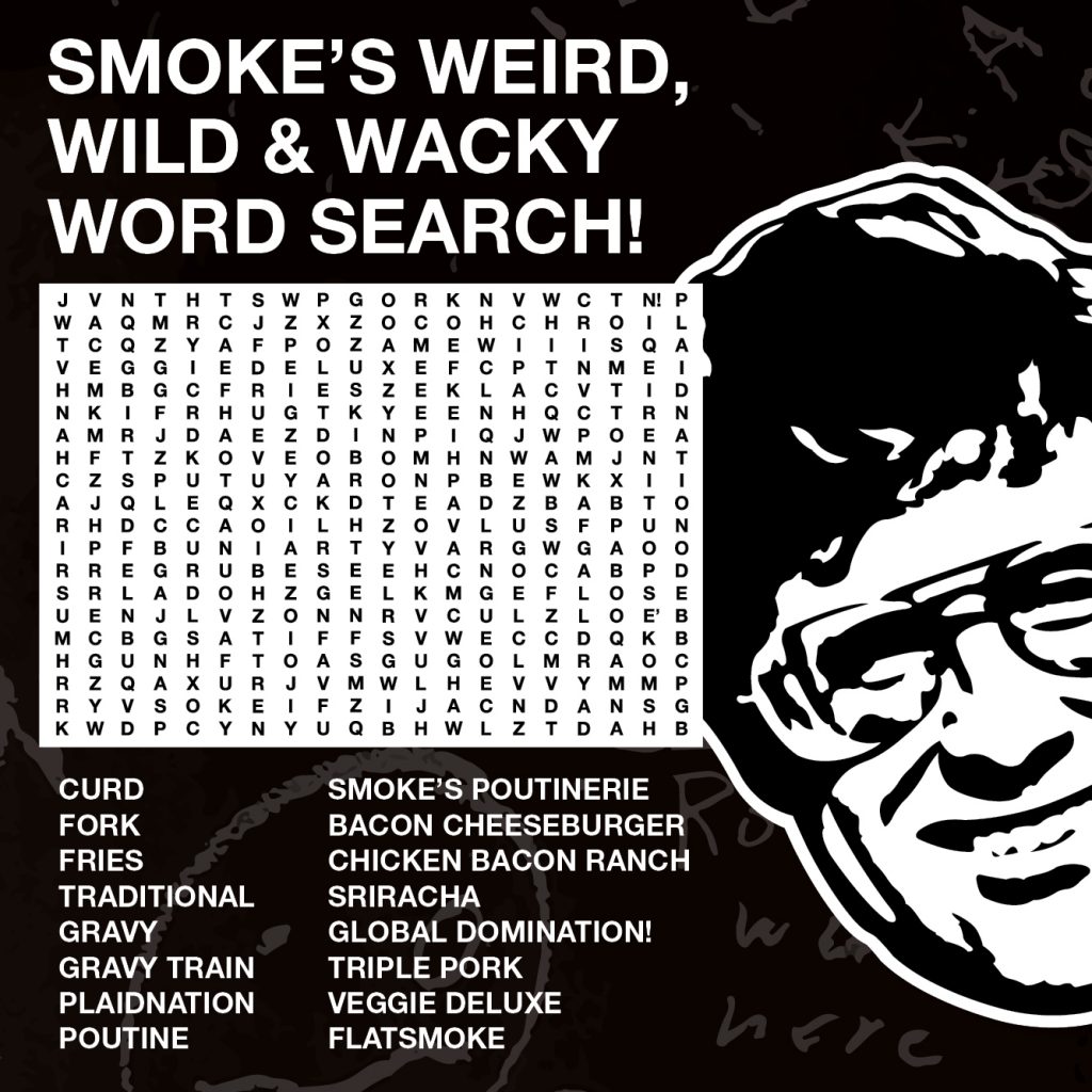 POUTINE GAMES - Smoke's Poutinerie - Global Domination of Poutine